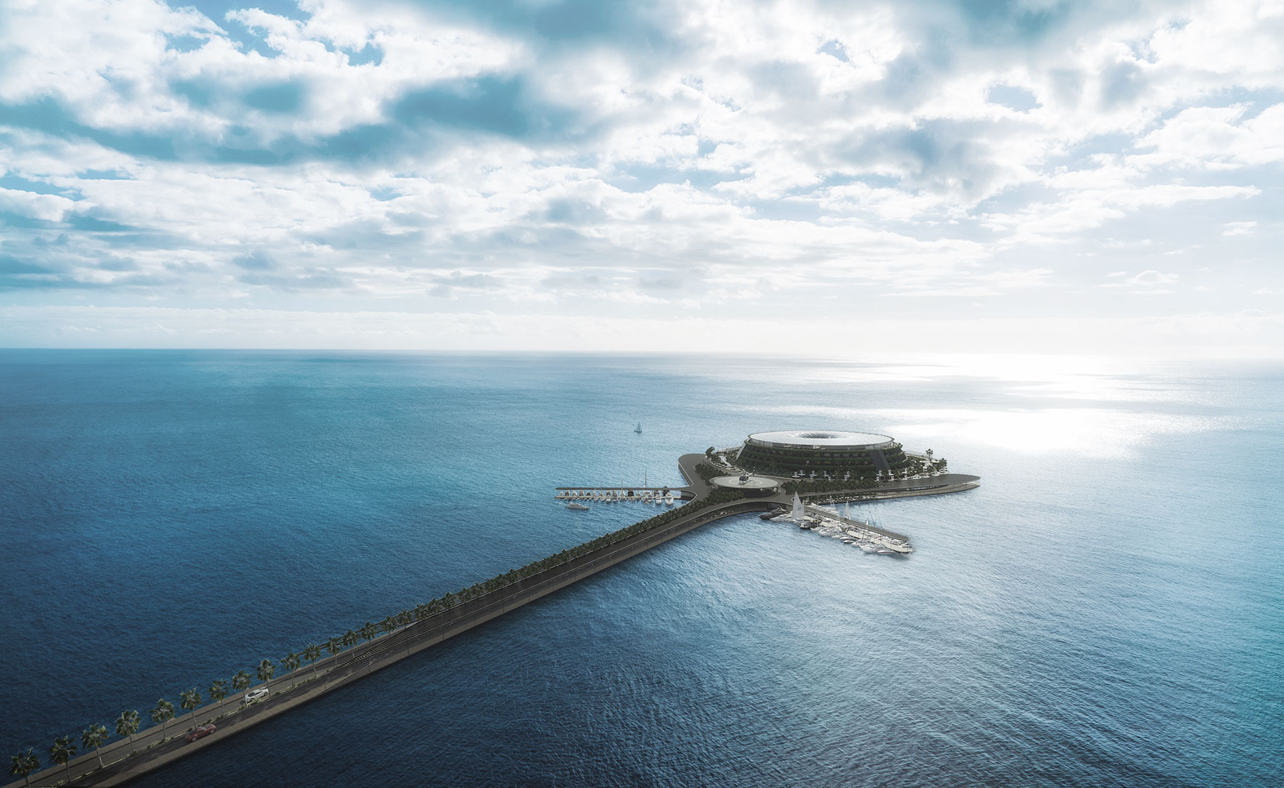 Eco Floating Hotel set for Qatar - Art Design Asia